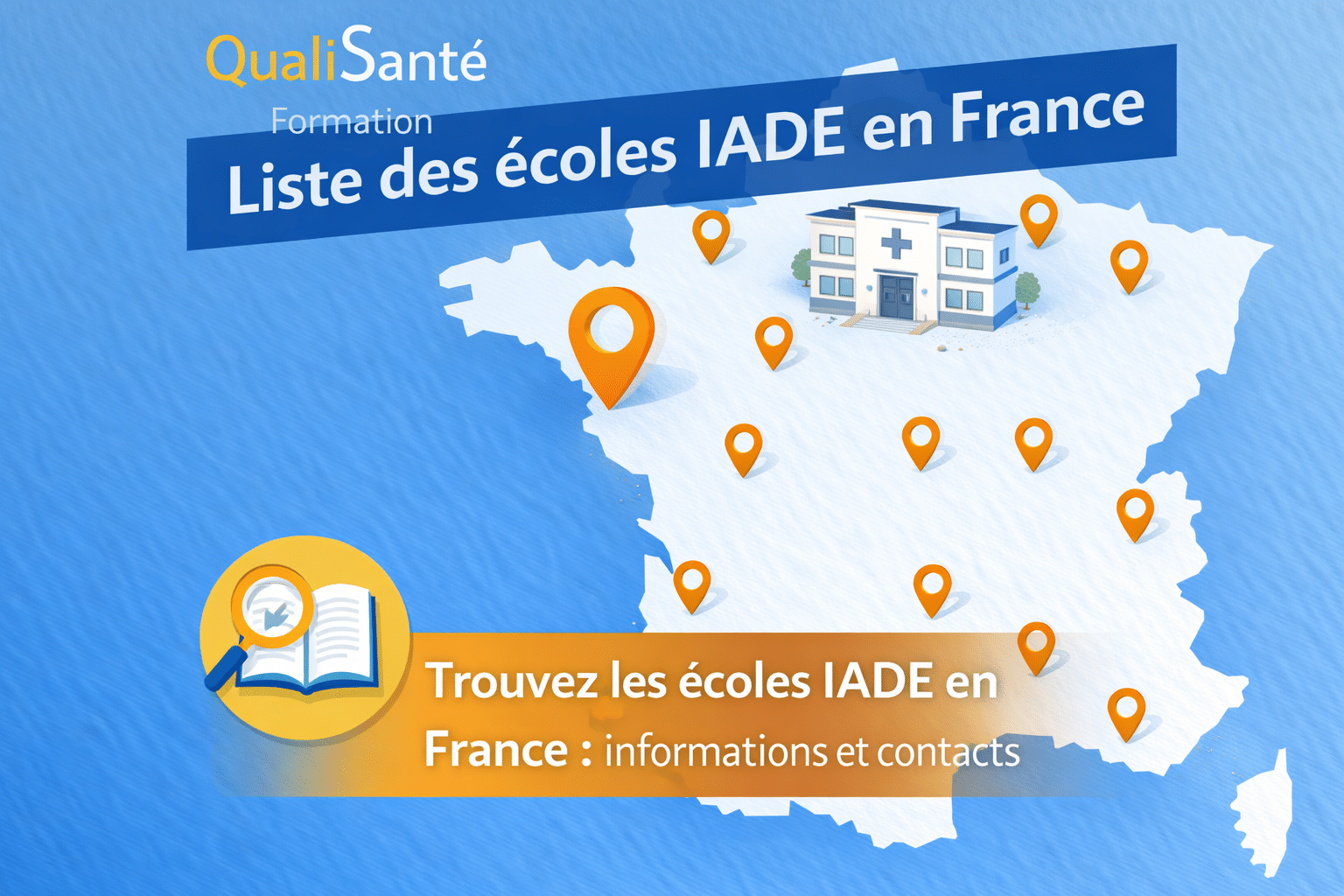 Écoles IADE en France : liste complète 2026 | QualiSanté